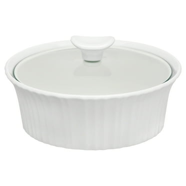 CorningWare French White Serve and Bake Dinnerware, 18-Piece Round and ...