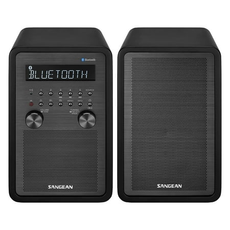 Sangean All in One Surround Sound Bluetooth AM/FM Dual Alarm Clock ...