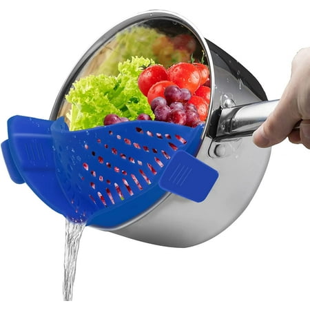 Clip on Strainer, for Strainers and Colanders for Kitchen, Silicone ...