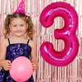 40 Inch Giant Hot Pink Number 33 Balloon, Helium Mylar Foil Number ... 40 Inch Giant Hot Pink Number 33 Balloon, Helium Mylar Foil Number ...