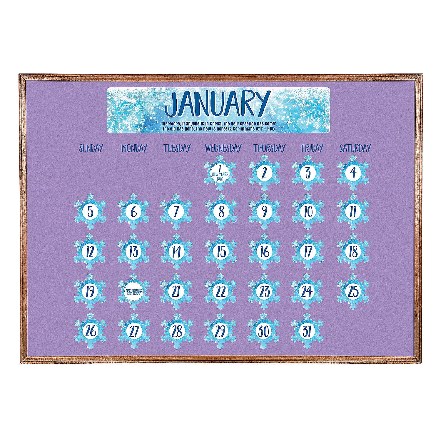 Religious Classroom Calendar - Stationery - 416 Pieces - Walmart.com