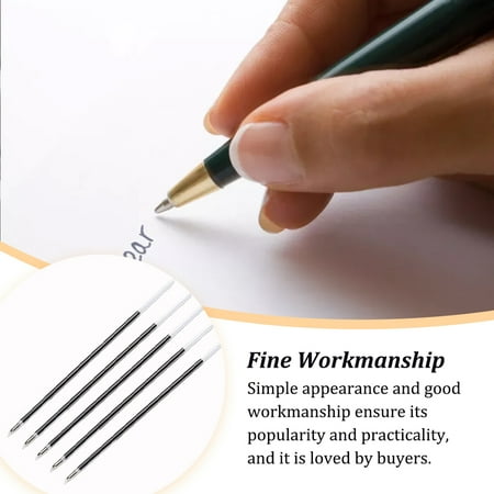 25 Pieces Pen Refill Rod Set Supplies Transparent Writing Tool Multi ...