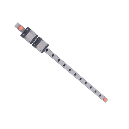 High Accuracy Linear Guide Rail With 2 Sliders For 3D Printer CNC XYZ ...