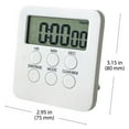 GorillaRock Kitchen Timer | Digital Timer for Cooking | Magnetic Timer ...