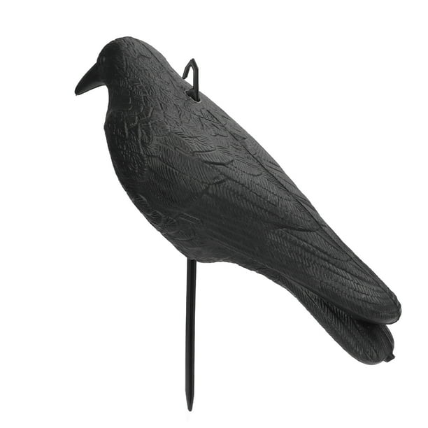 Crow Decoy, Simulation Crow Decoy Waterproof Lifelike For Courtyard ...