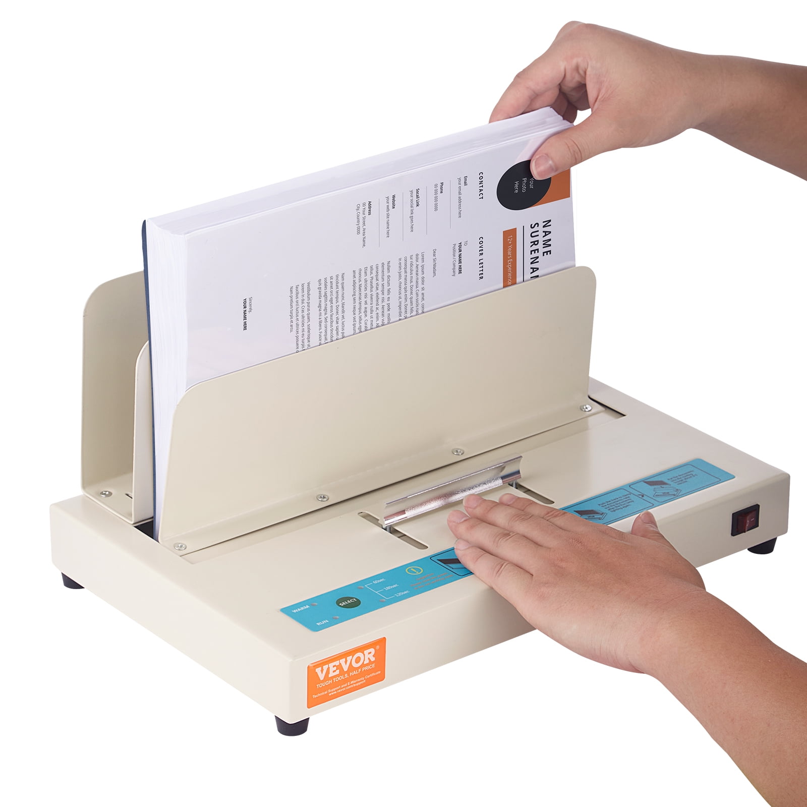 Click here for Vevor Thermal Binding Machine Thermal Book Binder... prices