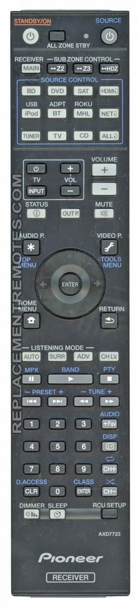How to program a pioneer receiver remote - pnapv