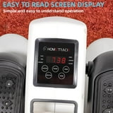 Under Desk Sitting Elliptical Exerciser XL – Compact Pedal Exerciser ...