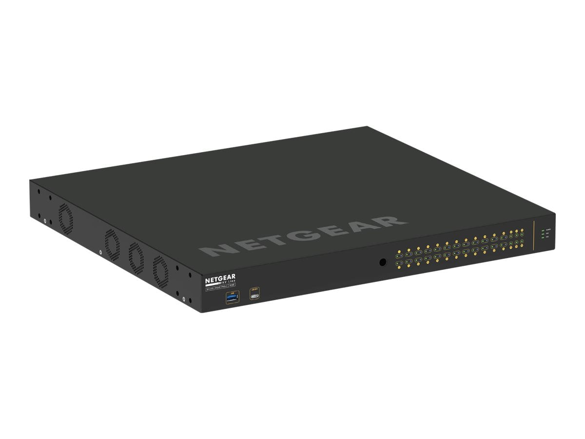 NETGEAR AV Line M4250-26G4F-PoE++ - Switch - L3 - managed - 24 x 10/100 ...