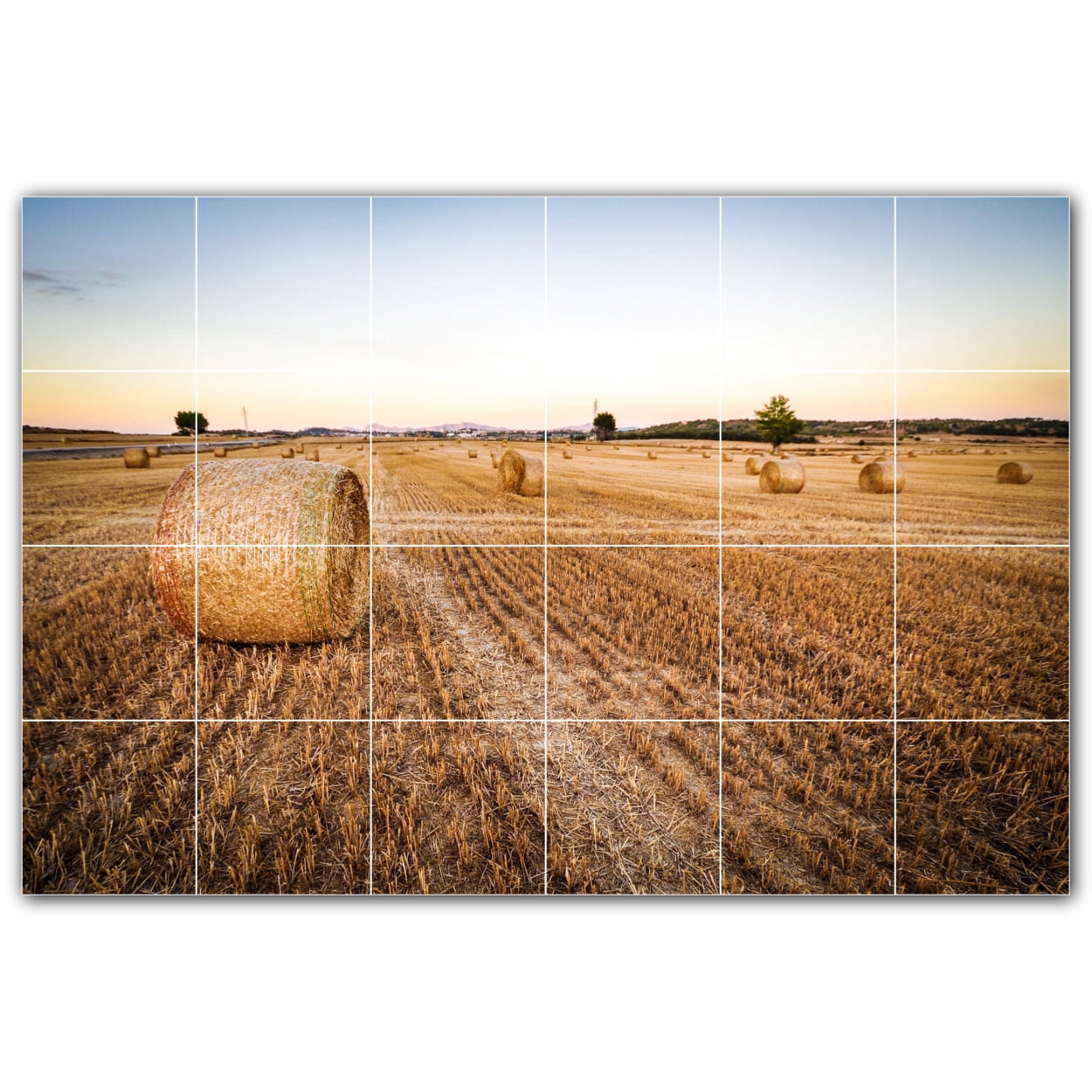 Picture-Tiles.com: Farm Ceramic Tile Wall Mural WAL500586-64L. 48"W x ...
