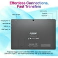 "Fusion5 10"" Ultra Slim Windows 10 Tablet PC- 4GB RAM, 64GB, USB 3.0 ...