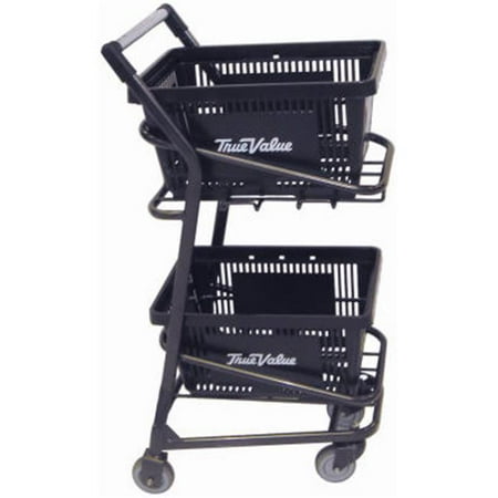 Versacart Systems 101-005 BRZ TRU Ezcart Basket Cart - Walmart.com
