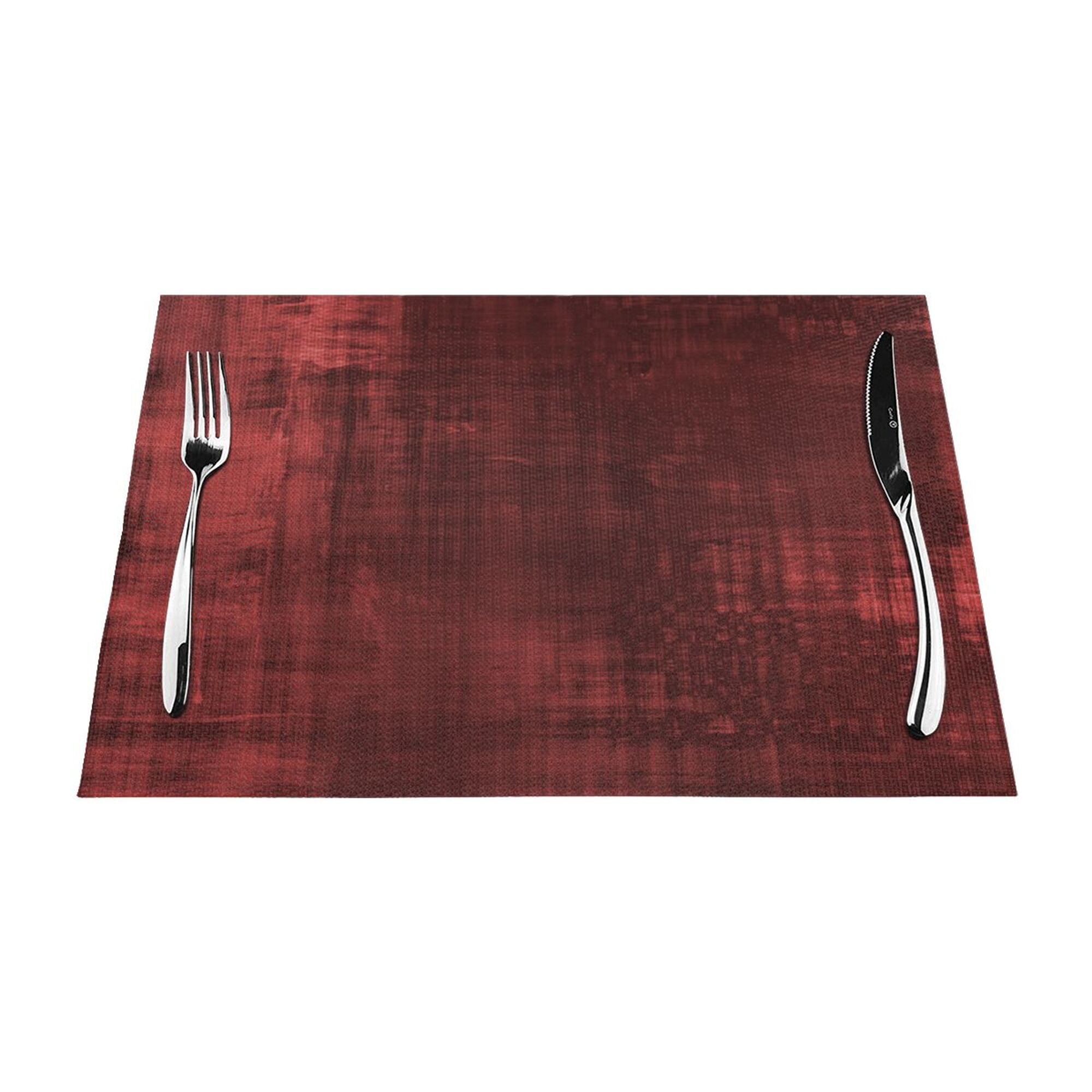 YFYANG Washable Heat-Resistant Placemats, 70% PVC/30% Polyester ...