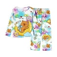 AWZXDE Kids Print Long Sleeve Pajama Set Soft Loungewear Cute Animal ...