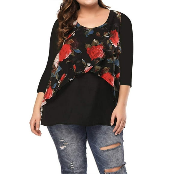 Plus Size Swing Tops