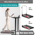 Egofit Walker Plus M1T Under Desk Motorized Folding Small Walking ...