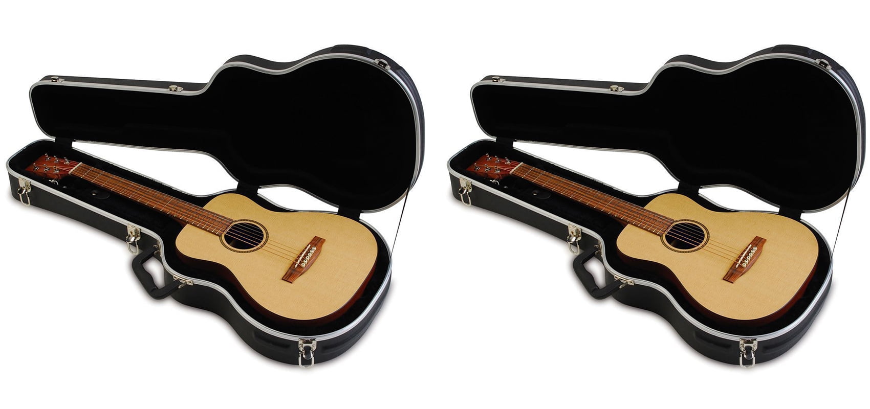 (2) SKB 1SKB-300 Baby Taylor/Martin LX Acoustic Guitar Hard Cases ...