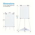 36x24 Magnetic Whiteboard, Portable Tripod Easel - School, Home, Office ...