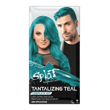 Splat Complete Kit, Ombre Rain, Semi-Permanent Purple & Pink Hair Dye ...