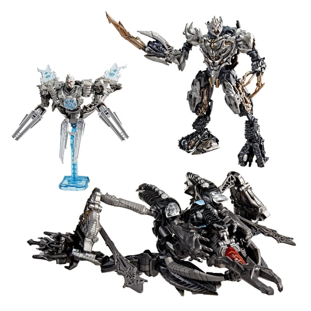 Set de 3 Figuras de Acción Transformers Studio Series Revenge | Walmart ...