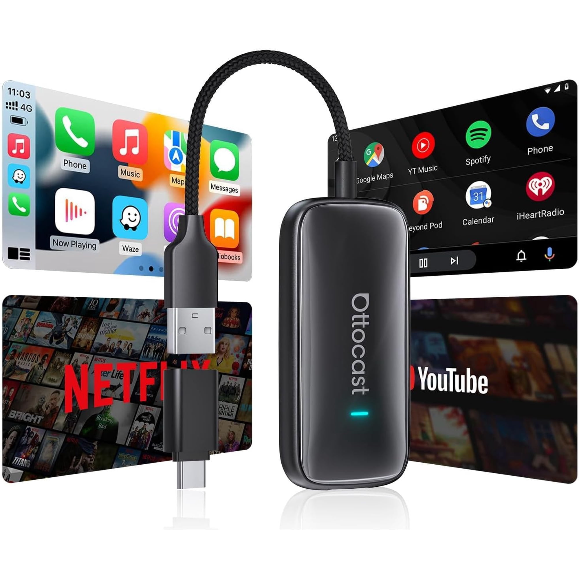 Click here for Ottocast Play2video Ultra  2-In-1 Wireless Carplay... prices