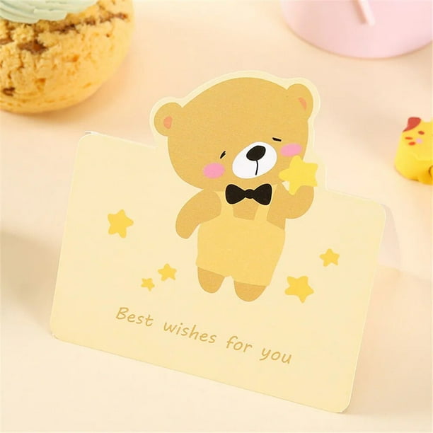 Tarjeta de felicitación para el Día de San Valentín, tarjetas de invitación de animales de ...