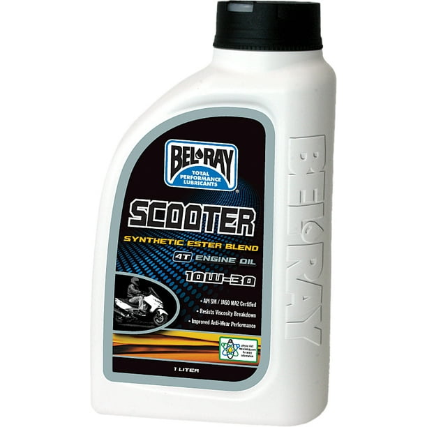 Bel-Ray Scooter Synthetic Ester Blend 4T Engine Oil - Walmart.com ...