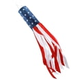 Fmbmuo Independence Day Flag Star Flag Windsock 2D Glowing LED Windsock ...