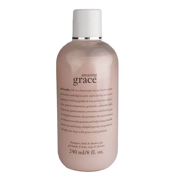 Philosophy Amazing Grace Shampoo, Bath & Shower Gel, 8 Oz - Walmart.com