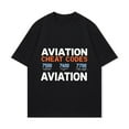 Aviation T Shirt Black Aviation Cheat Codes With Numbers And Text For ...