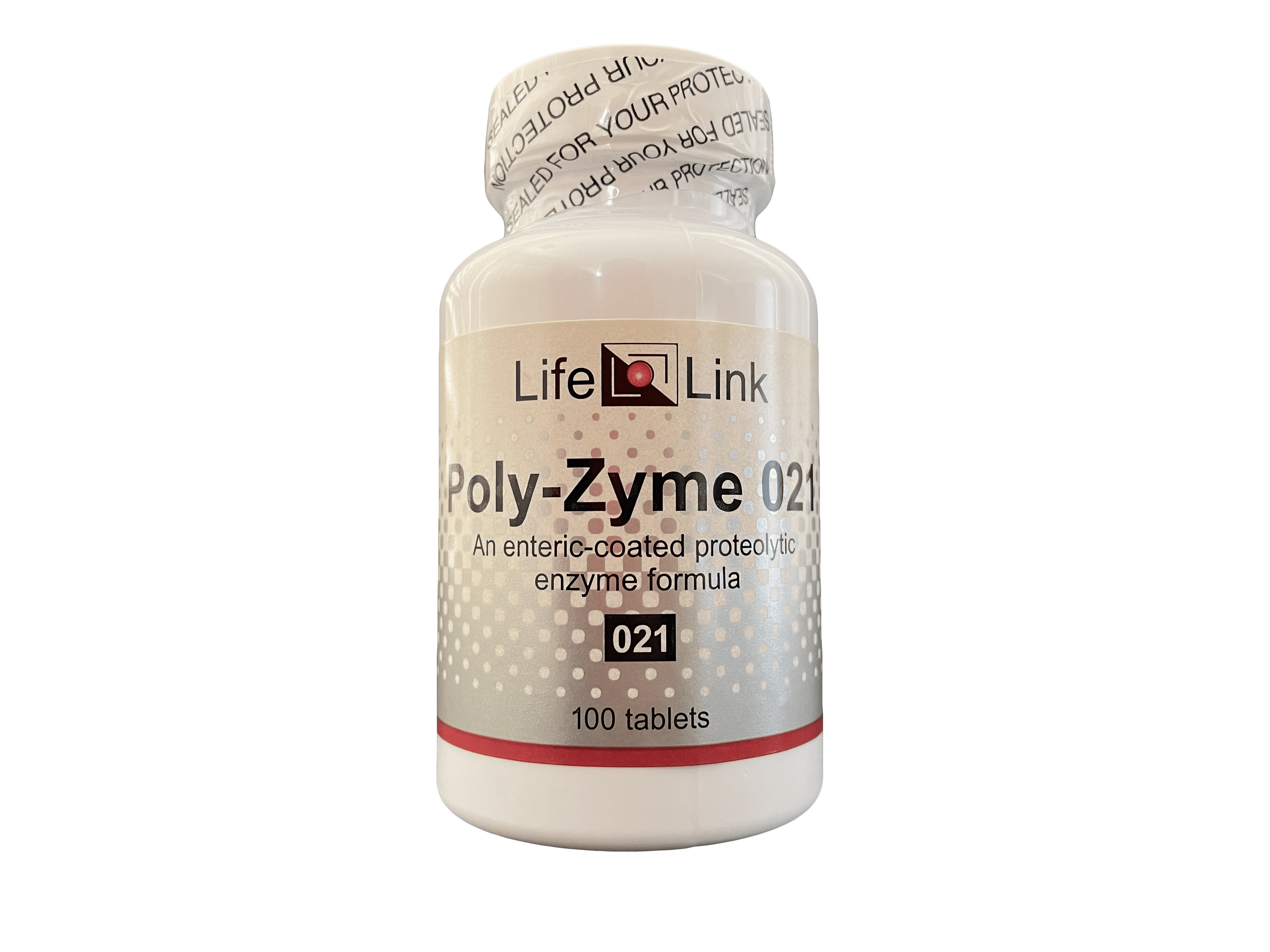 LifeLink's Poly-Zyme 21 | 100 tablets | Digestive Enzymes | Gluten Free ...