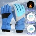 Winter toddler Snow Gloves Waterproof Snow Gloves Snowboard Mittens ...