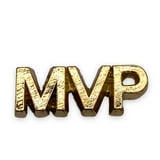 StockPins MVP Lapel Pin in Gold Finish M09 1 Count Made in USA ...