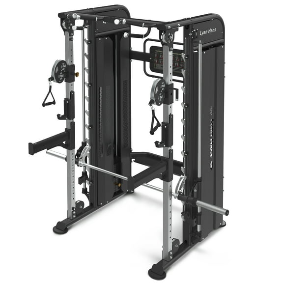 Centr 3 Home Gym Trainer with Smith Bar & Total Strength Training ...