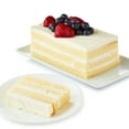 Freshness Guaranteed Chantilly Cream Bar Cake with Fresh Fruit 22 oz, 3 ...