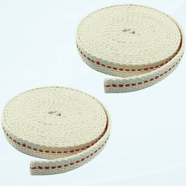 12 Foot Oil Lamp Wick, 4 Rolls 3/4" Inch Cotton Lantern Wick Oil Latern ...