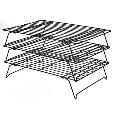 "PinkSheep 3 Tier Collapsible Cooling Rack, Stainless Steel Nonstick ...