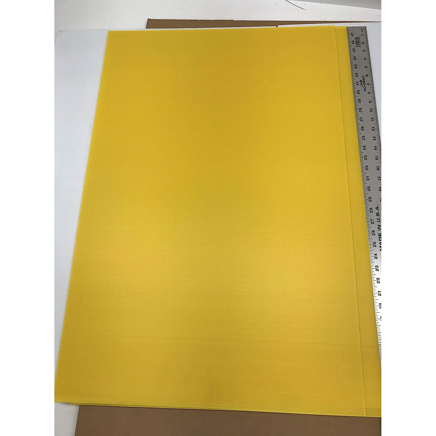 Yard Signs Signs Board Pack of 4 Large Blank Sign Panel Yellow 24" x 36 ...