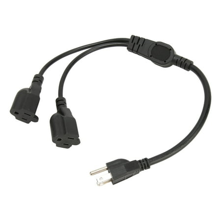 Prong Outlet Power Cable,Extension Y Splitter Power Prong Y Splitter ...