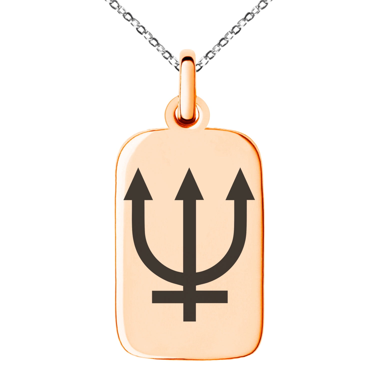 Stainless Steel Solar System Planetary Neptune Engraved Small Rectangle ...