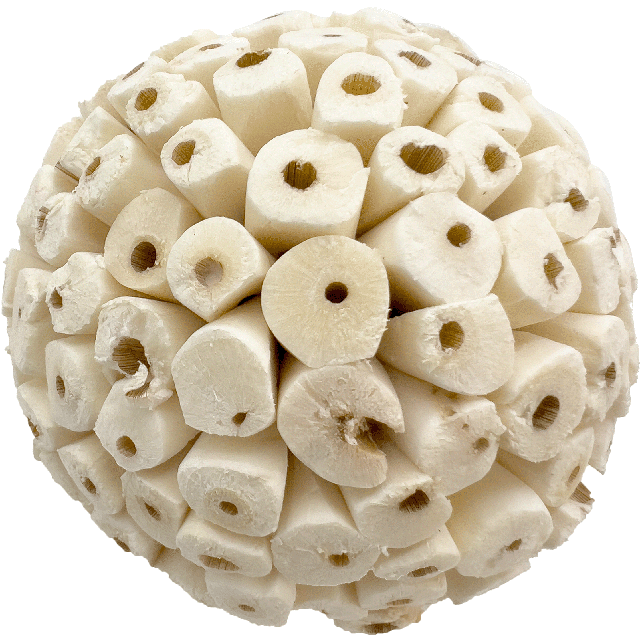 4999 Pk1 Big Sola Bird Balls - Handmade Lightweight Sola Wood Bird Foot ...