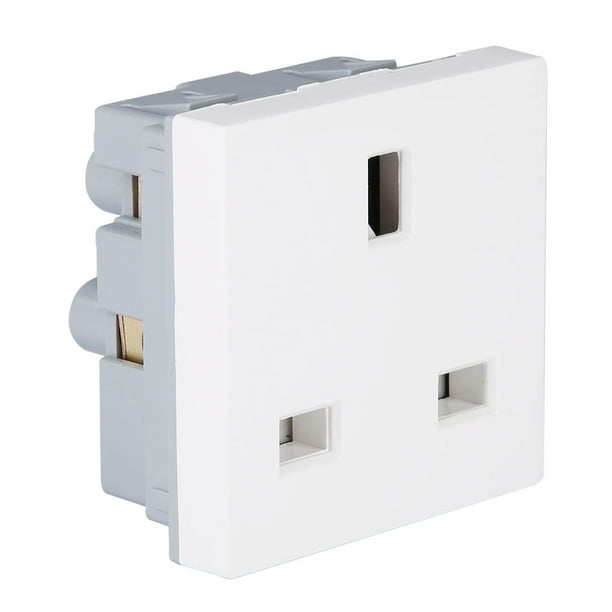 3 Prong Outlet Wall Mounted Plug Adapter Wall Socket(13A 250V) - Walmart.ca