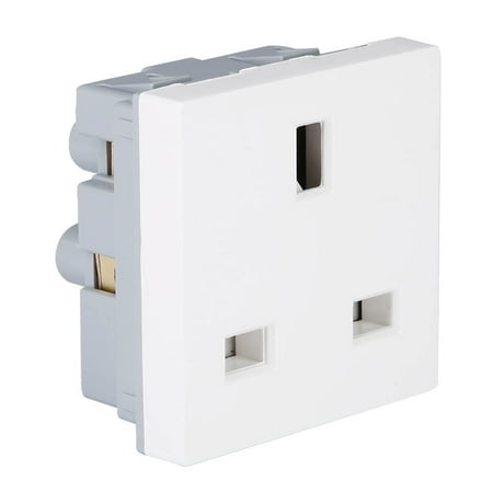 3 Prong Outlet Wall Mounted Plug Adapter Wall Socket(13A 250V) - Walmart.ca