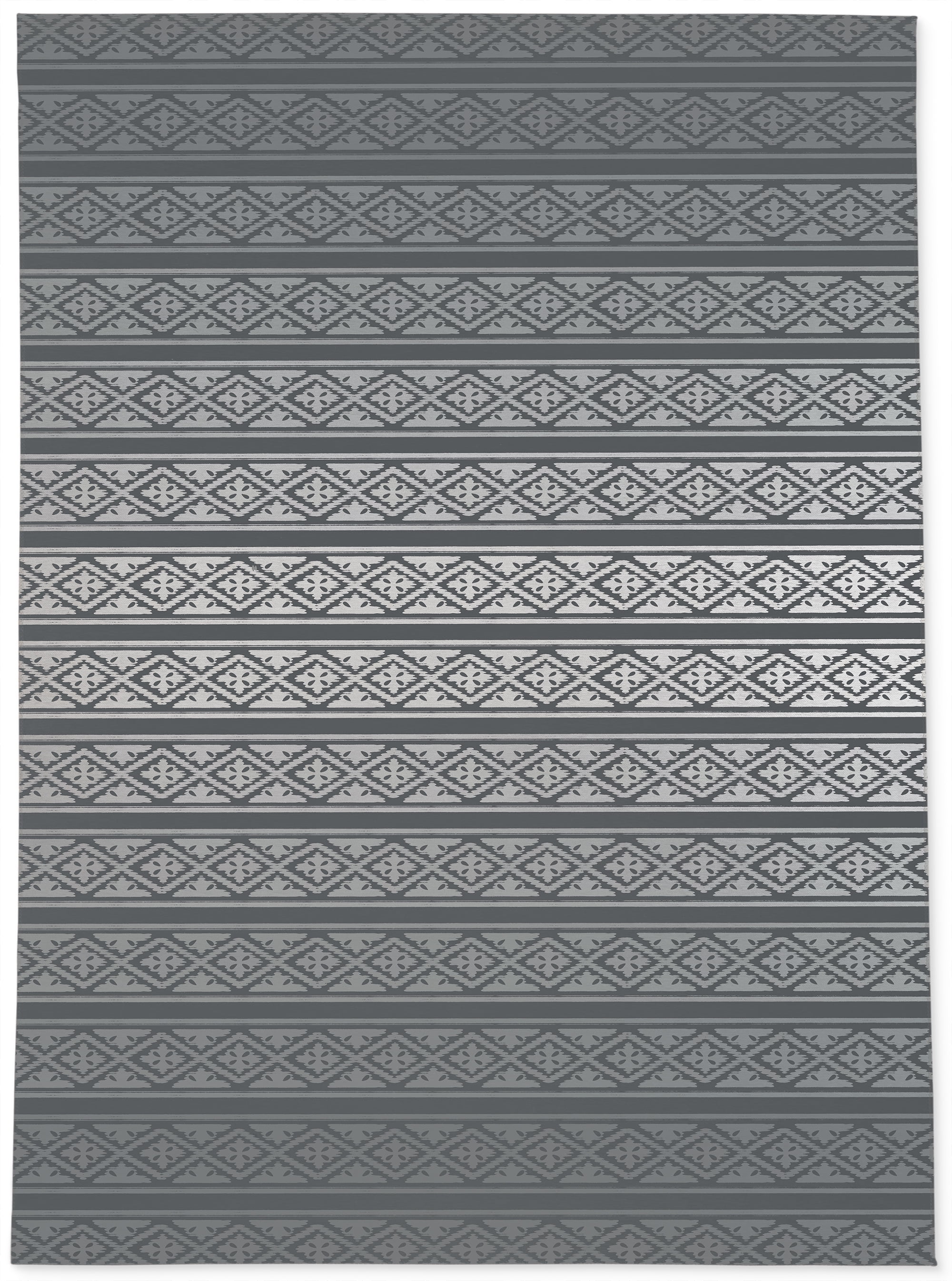 OMBRÉ BOARDERS GRAY Kitchen Mat By Kavka Designs - Walmart.com