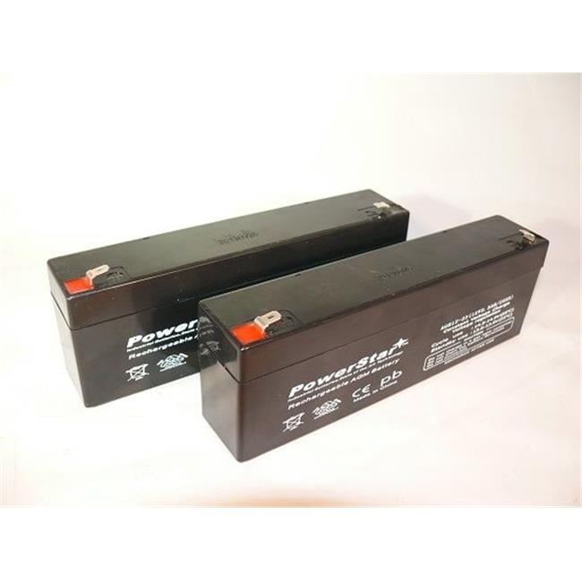 PowerStar AGM1223-2Pack-2 12V 2.3Ah SLA Battery Replaces hsk141hd ...