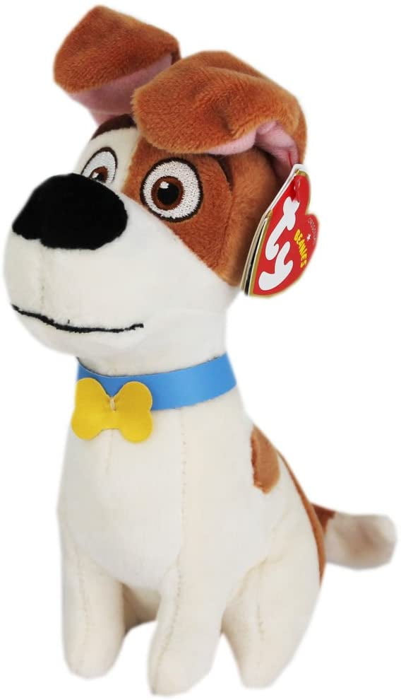 TY Beanie Babies Secret Life Of Pets Max The Dog Plush - Walmart.com