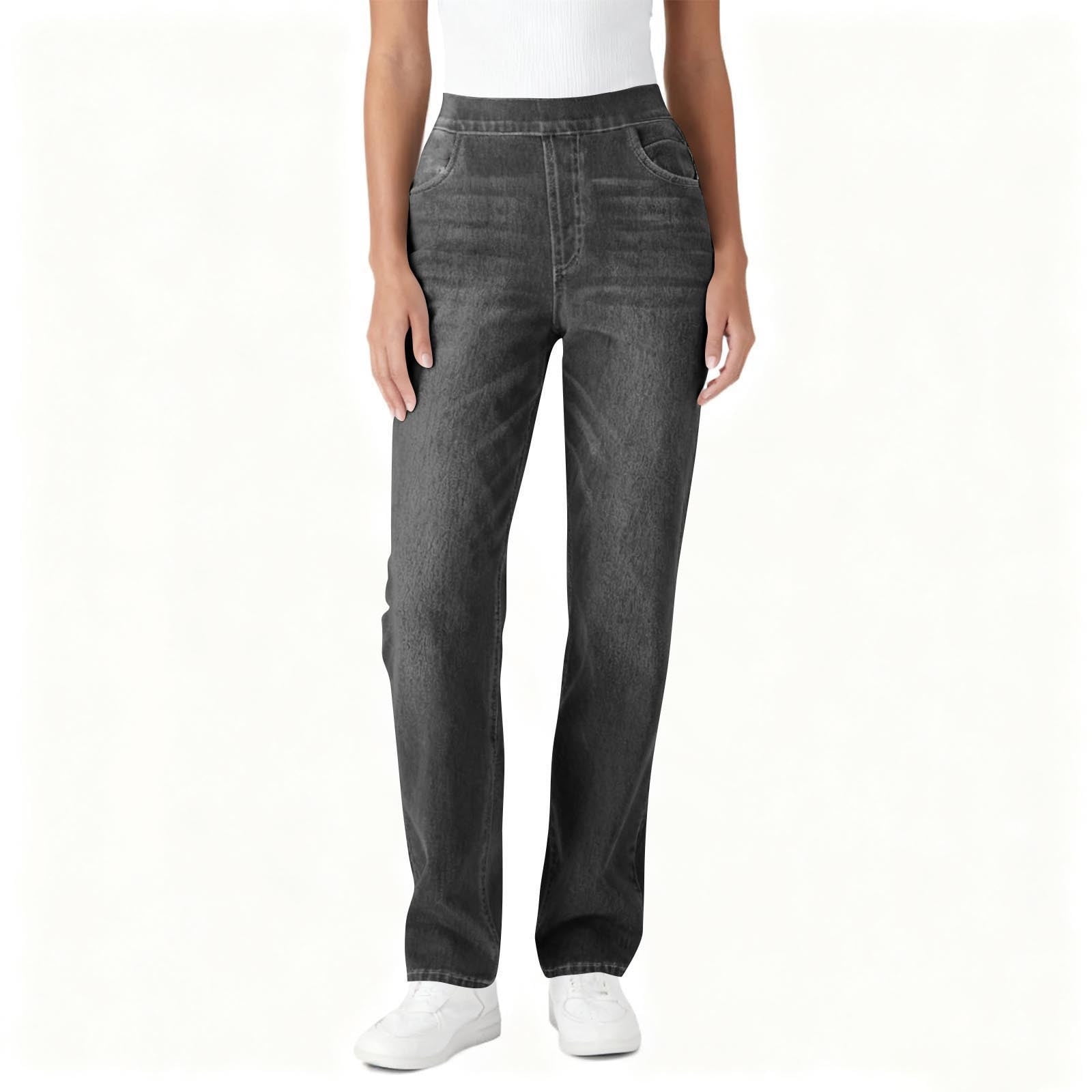Click here for Chumud Jeans For Women Trendy Straight Leg Denim P... prices