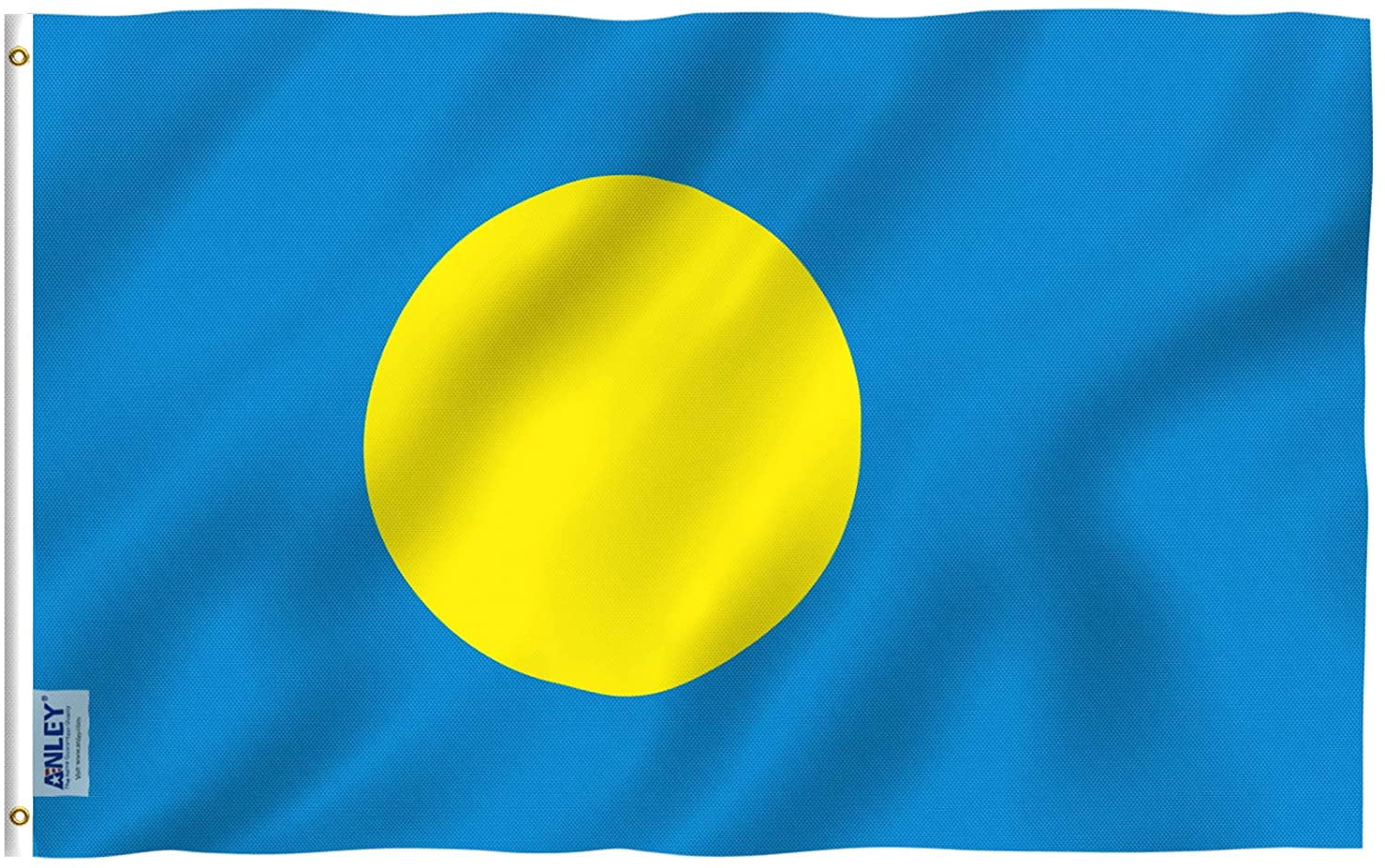 ANLEY 3x5 Foot Palau Flag - Palauan Flags Polyester - Walmart.com