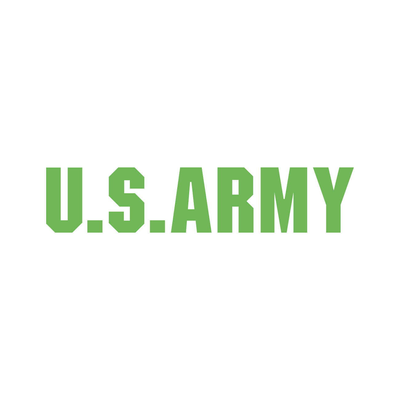 U.S. Army Sticker Decal Die Cut - Self Adhesive Vinyl - Weatherproof ...