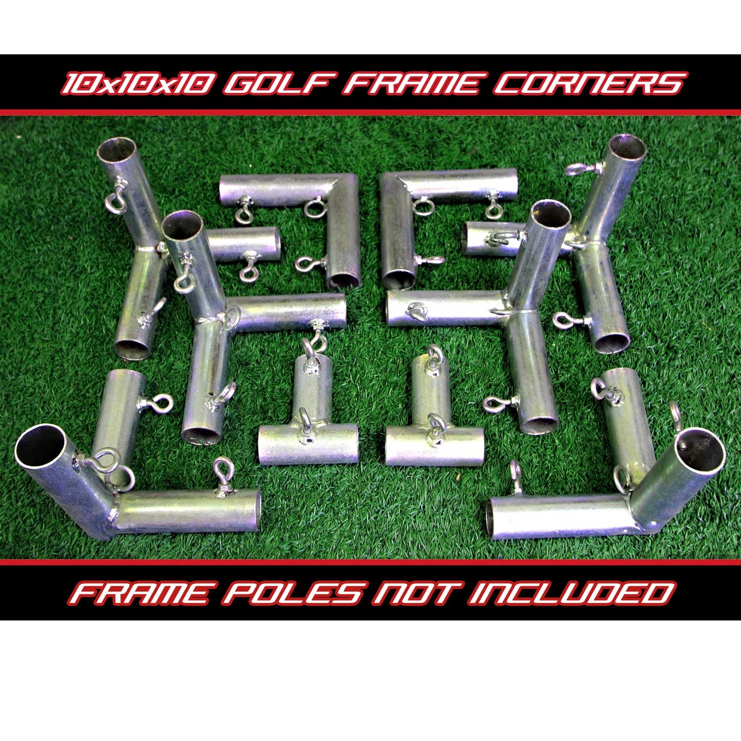 Cimarron 10x10x10 Golf Frame Corners - Walmart.com
